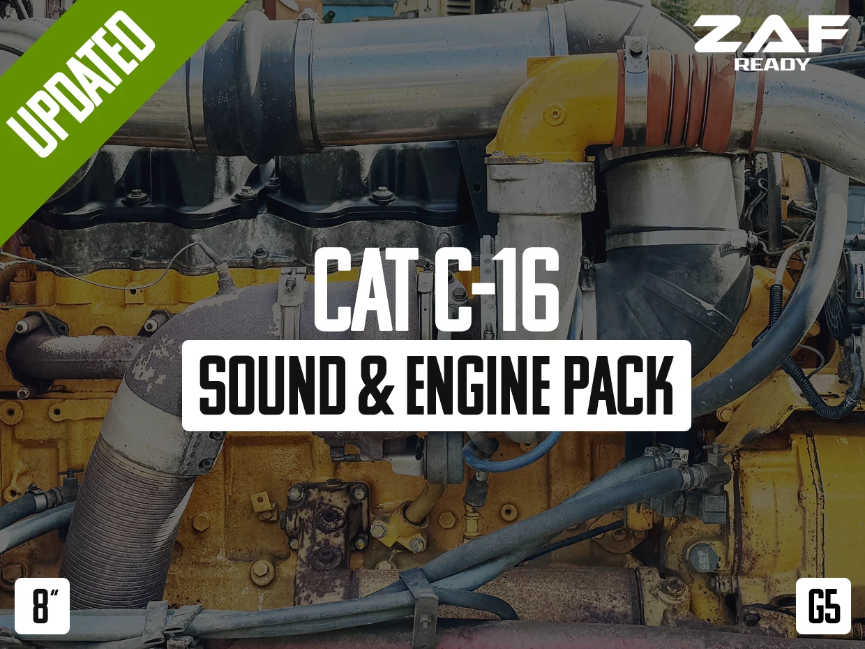 CAT C-16 Sound & Engine Pack G5 V1.0.3 – ModsCloud.net