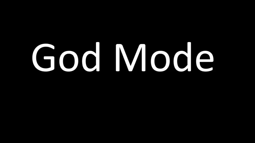 GOD MODE V1.0 – ModsCloud.net