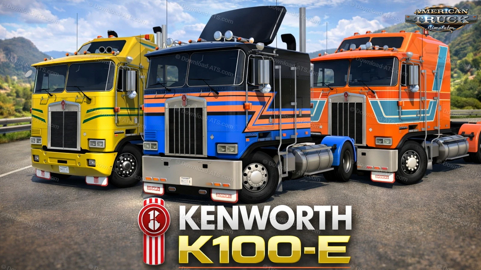 Kenworth K100-E + Interior v1.5.7 by Overfloater (1.57.x) - ModsCloud.net