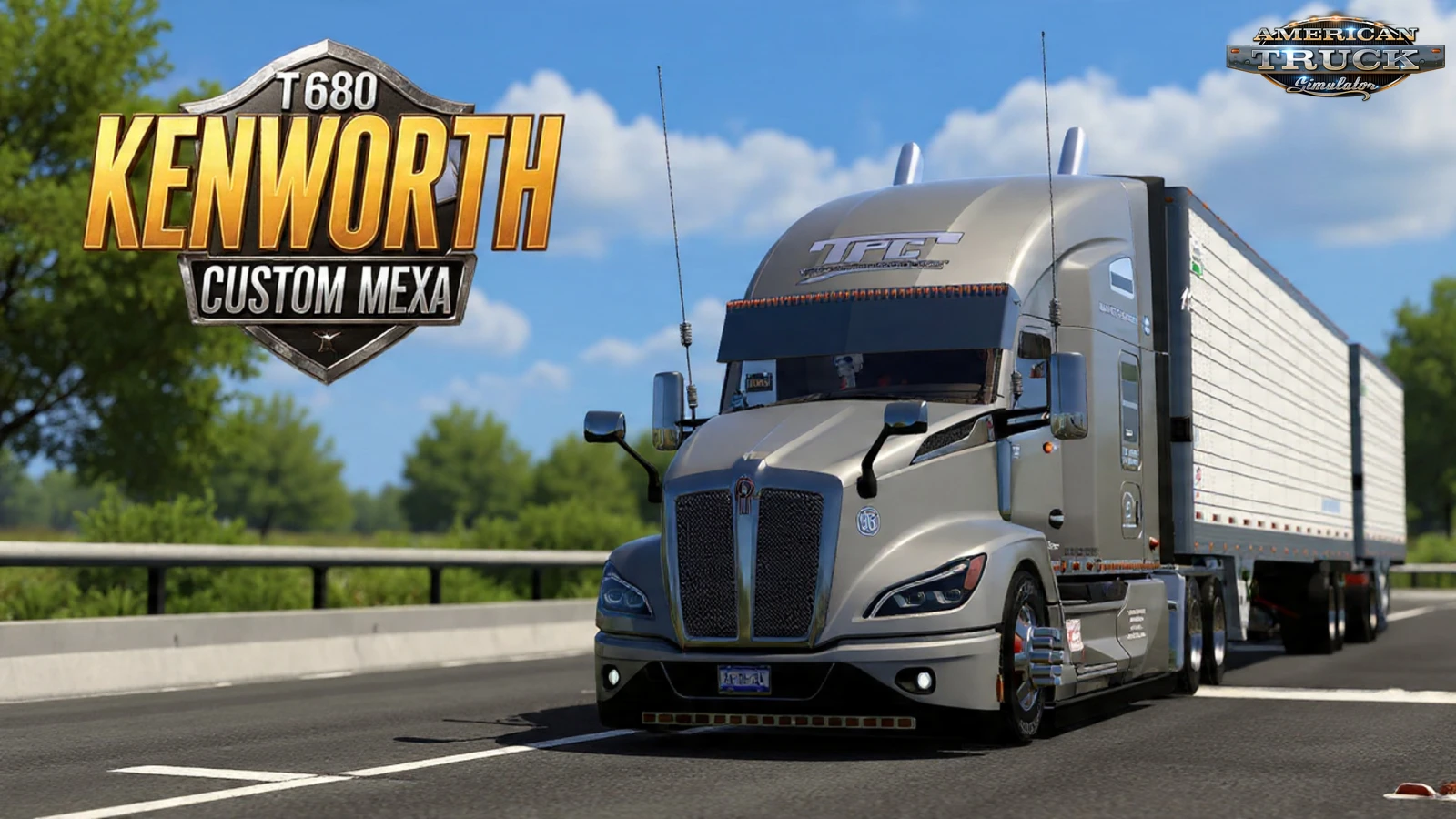 Kenworth T680 NextGen Custom Mexa v2.3 (1.57.x) - ModsCloud.net