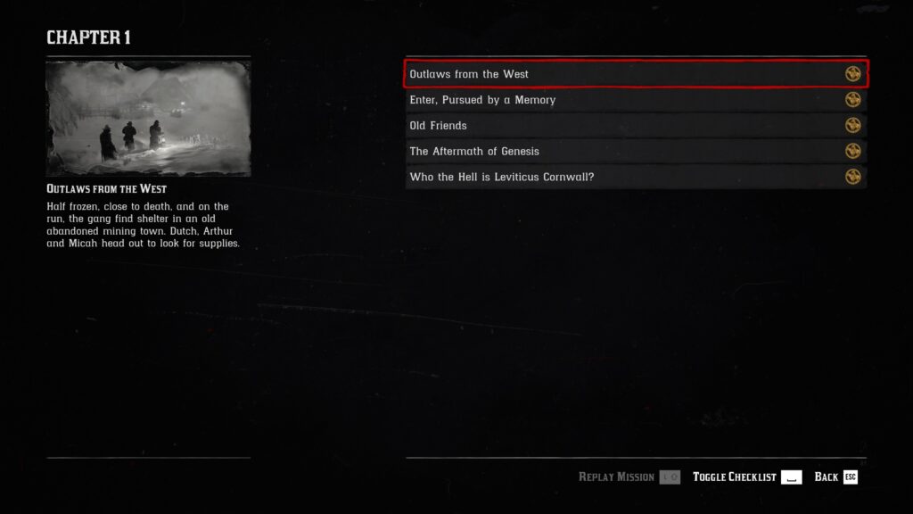 RDR2 Chapter 1 Gold – ModsCloud.net