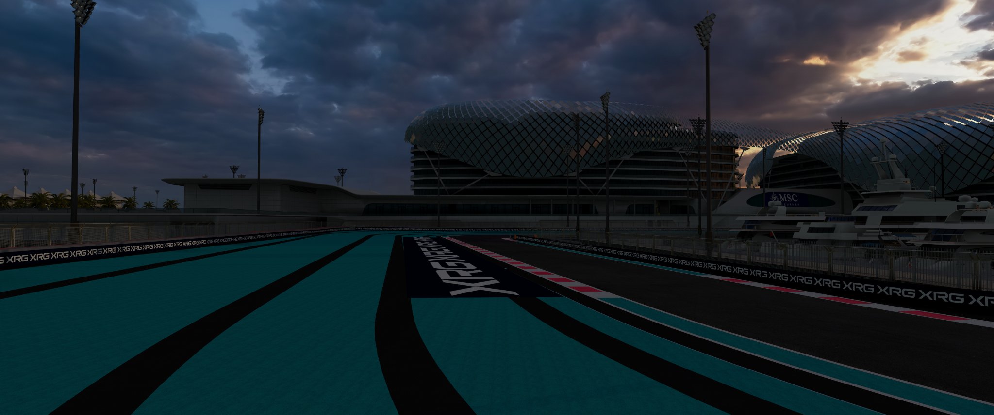 F1 2025 Abu Dhabi Track + skin 2.0 – ModsCloud.net