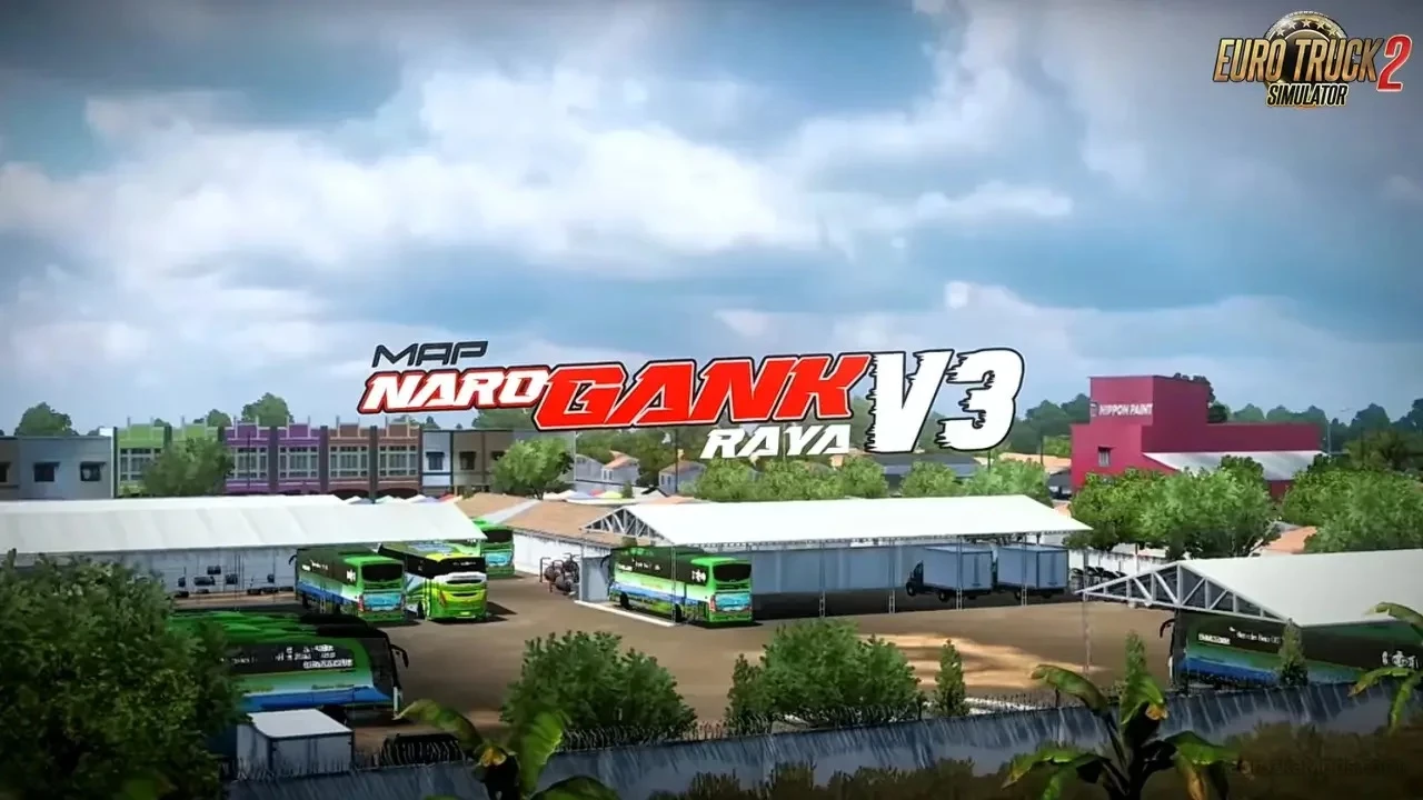Map Narogong Raya v3 Save Game Profile ETS2 1.58 – ModsCloud.net