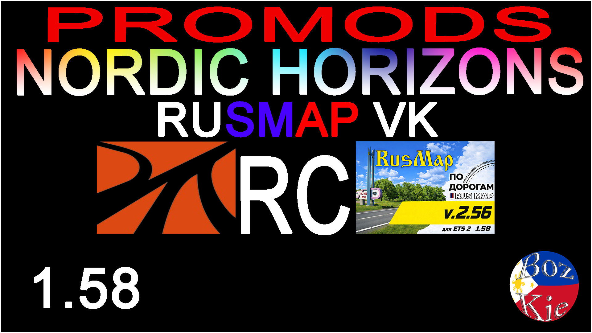 Promods 2.82 Nordic Horizons – Rusmap (VK) RC v2.0-1.59 – ModsCloud.net