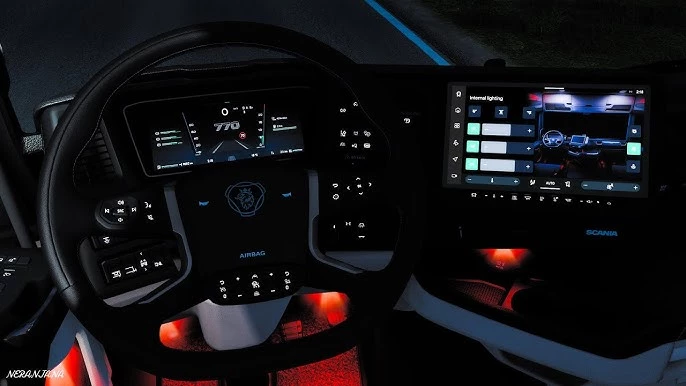Scania NG Panel Improved v1.0 – ModsCloud.net