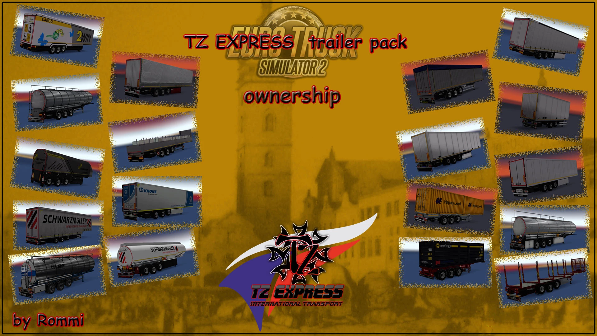 TZ Express Trailer Pack v1.59 – ModsCloud.net