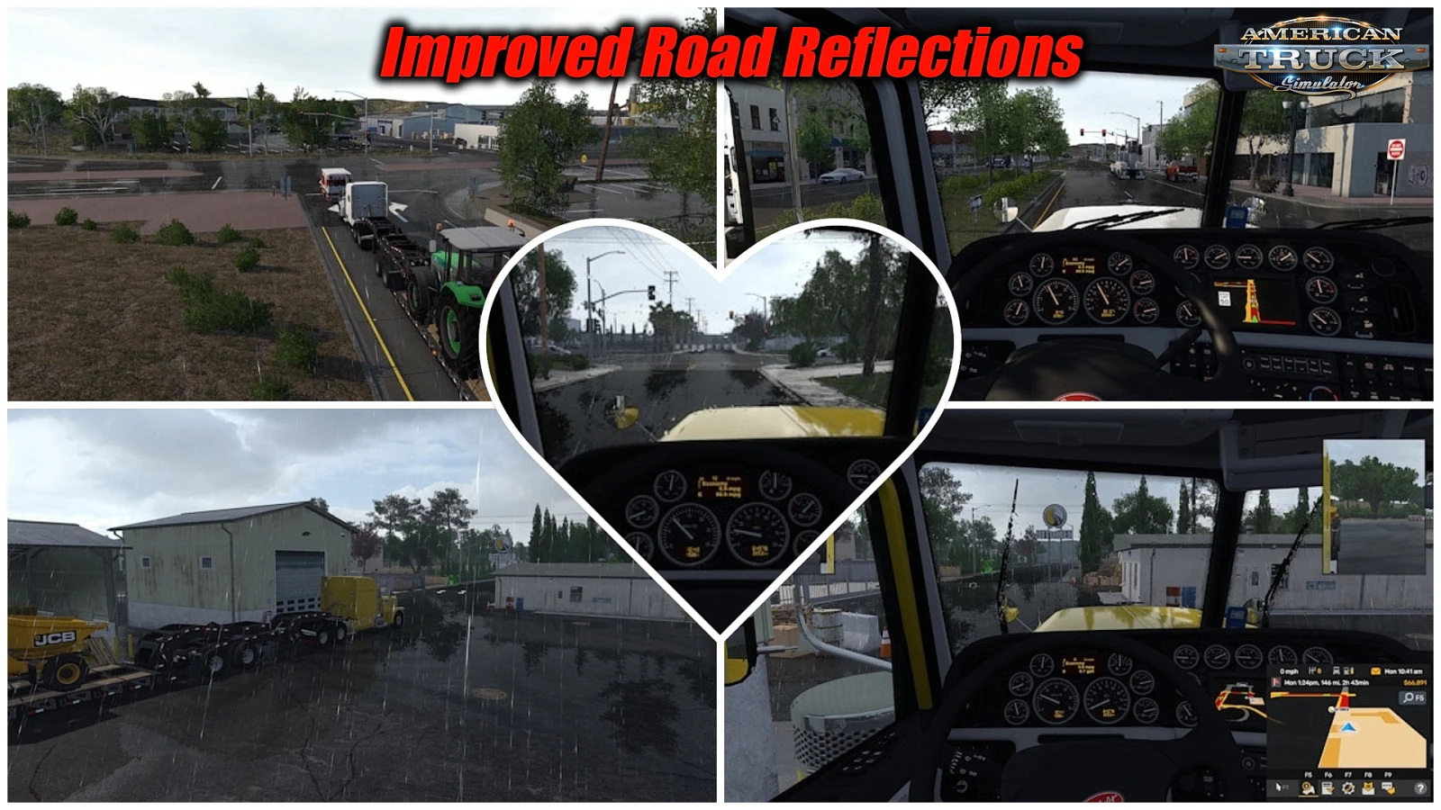 Improved Road Reflections V1.3 (1.60.x) – ModsCloud.net