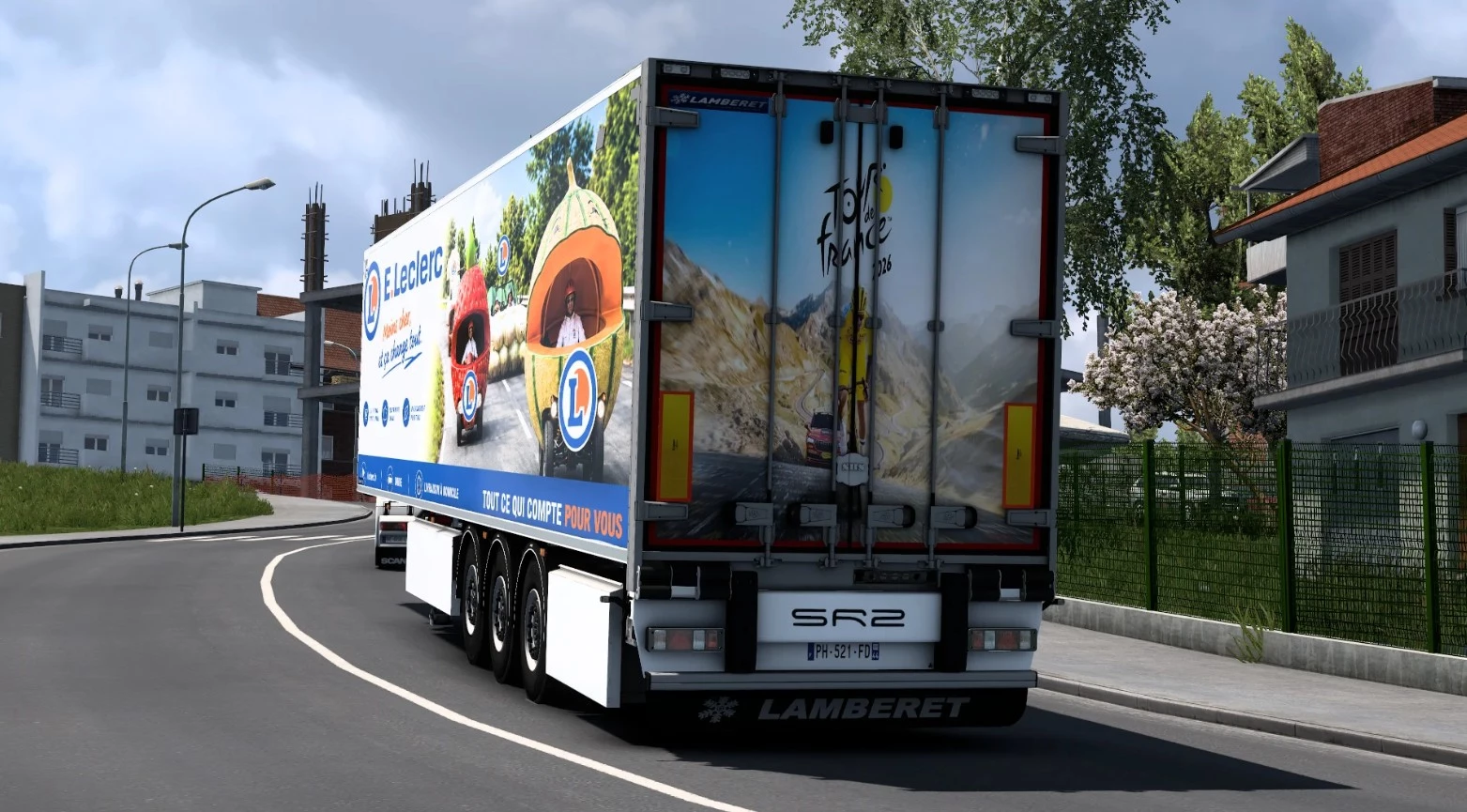 Leclerc Tour De France 2026 Trailer Skin v1.0 – ModsCloud.net